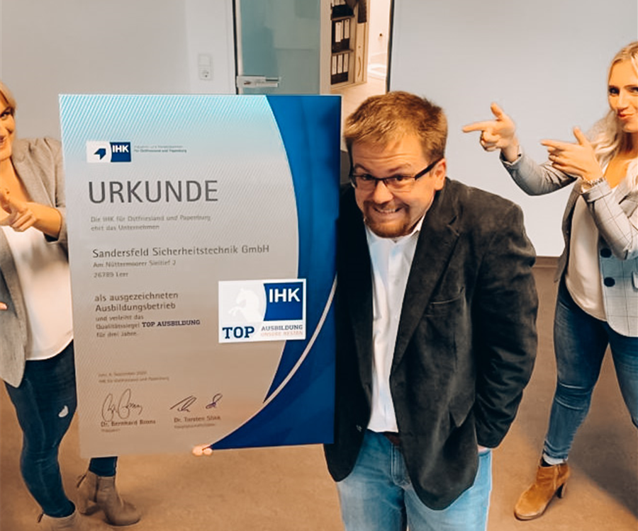 Unsere Geschichte - Sandersfeld Sicherheitstechnik GmbH